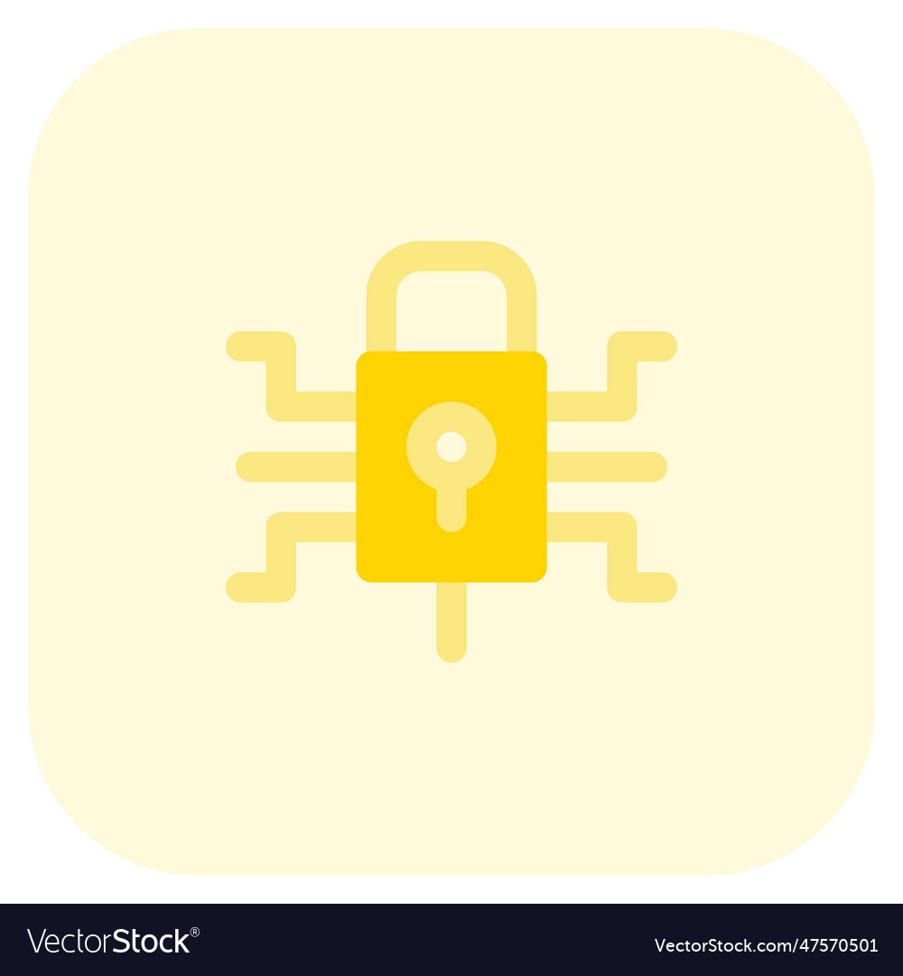 Security software installation into system Vector Image