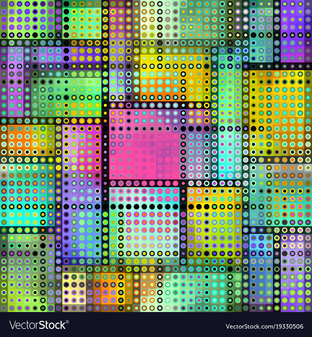 Geometric abstract pattern Royalty Free Vector Image