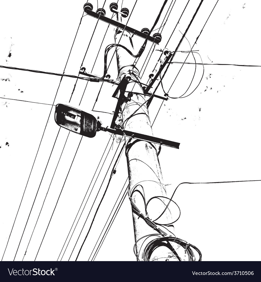 Lamppost texture Royalty Free Vector Image - VectorStock