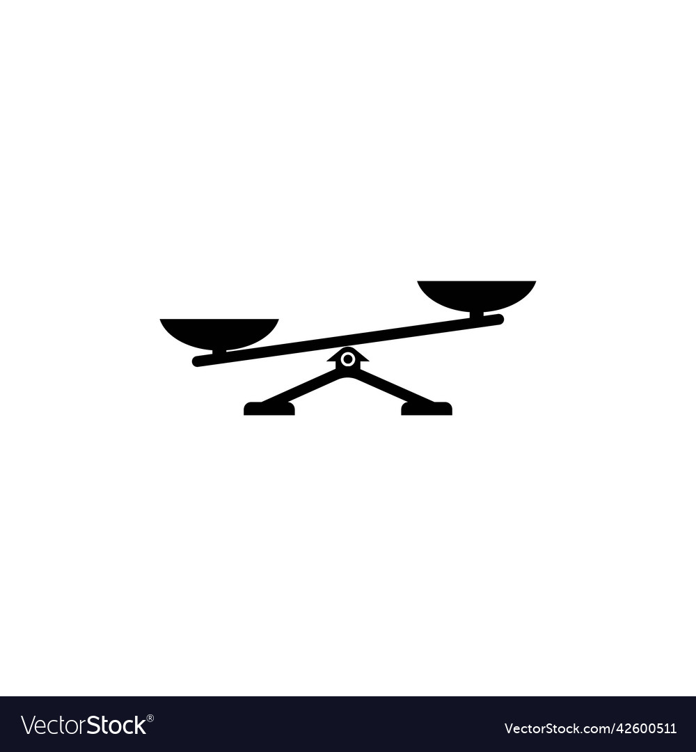 Scale icon Royalty Free Vector Image - VectorStock