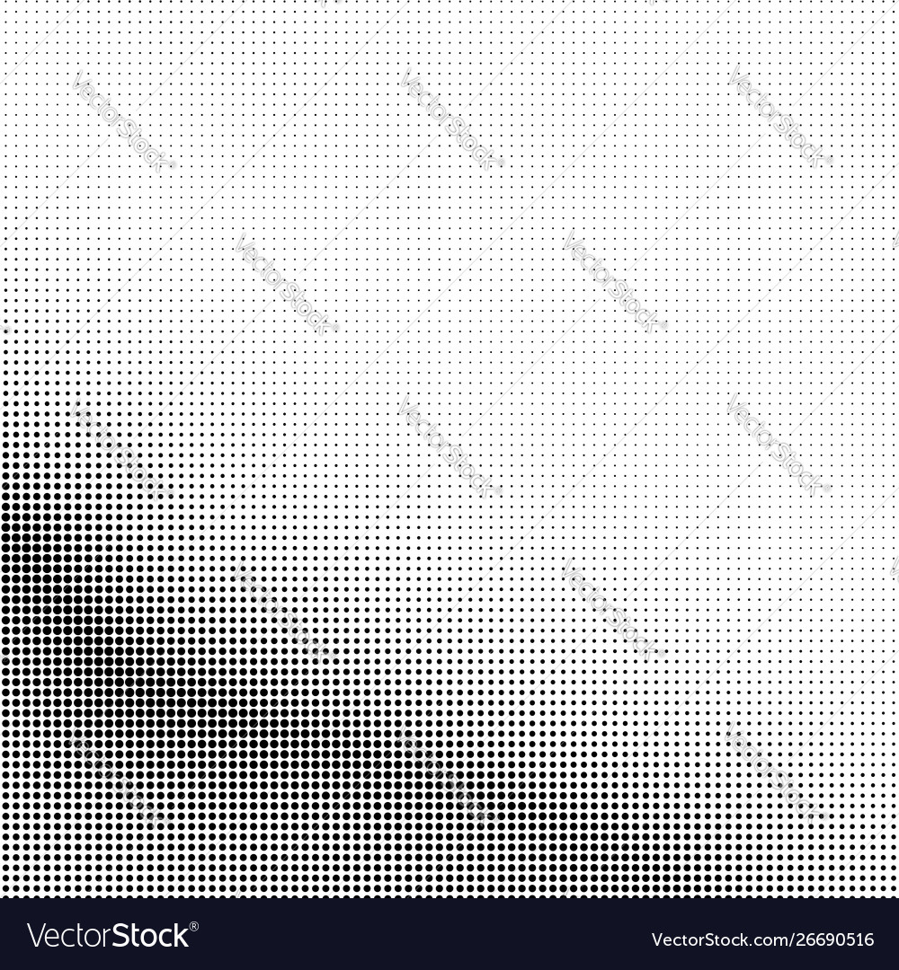 Halftone pattern set dots dotted texture Vector Image