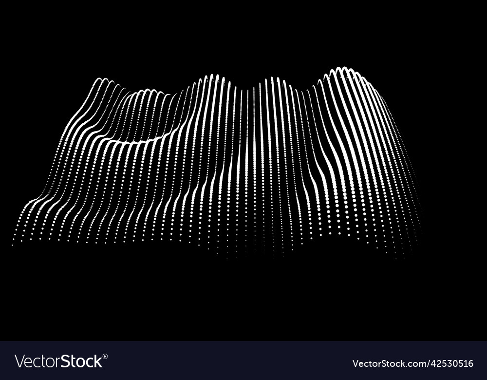 Sinusoidal formula distortion sine wave Royalty Free Vector Sinusoidal formula distortion sine wave Royalty Free Vector