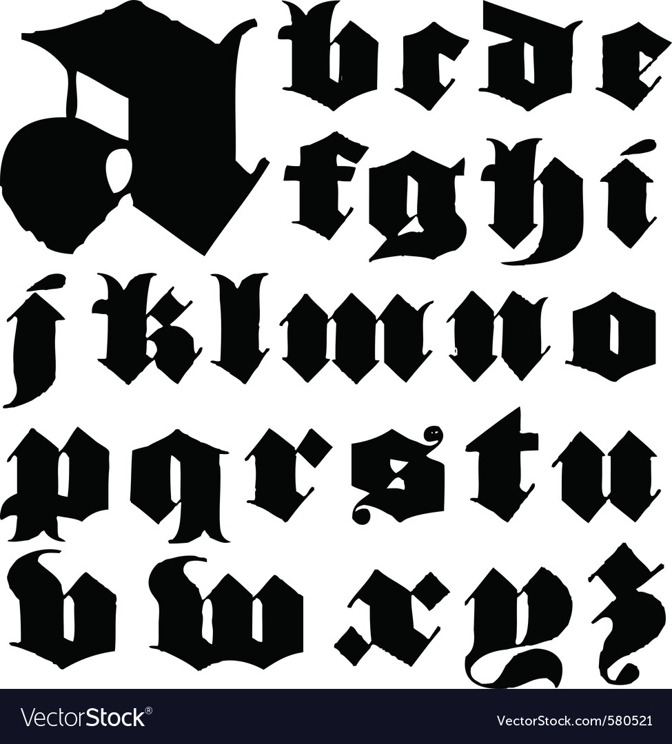 Alphabet Royalty Free Vector Image - VectorStock