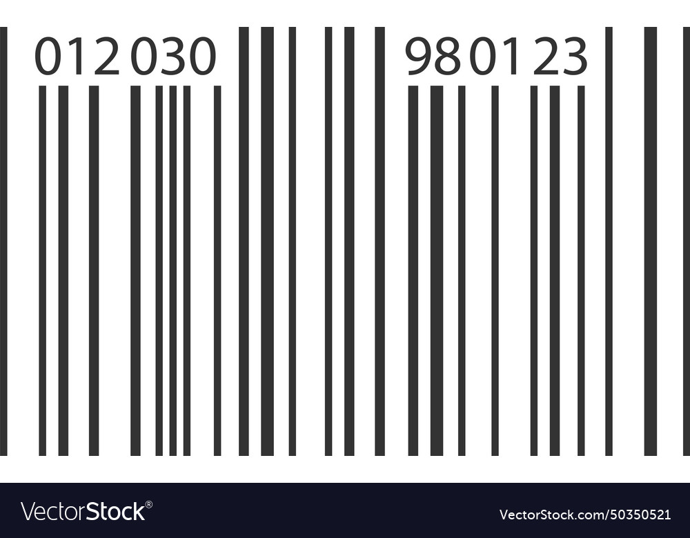 Bar code icon Royalty Free Vector Image - VectorStock