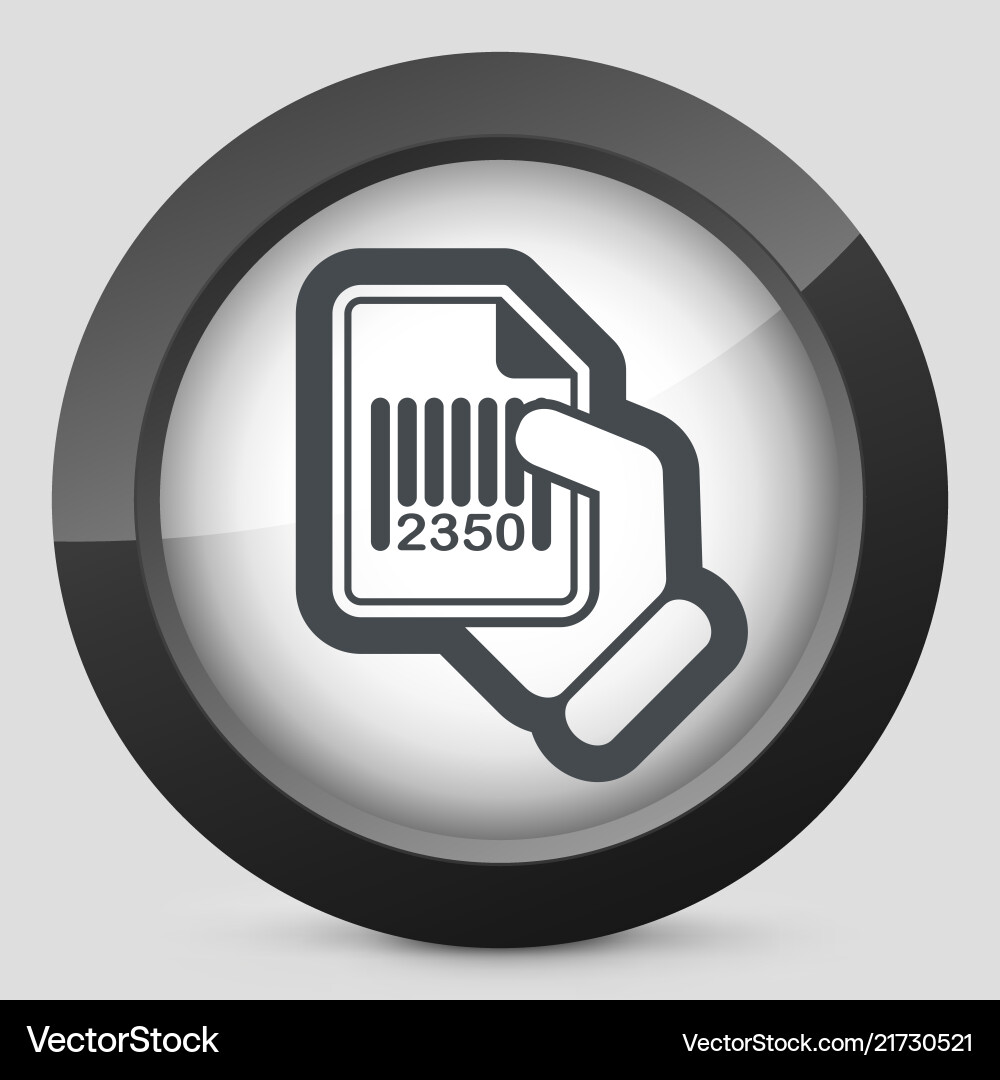 Barcode document Royalty Free Vector Image - VectorStock