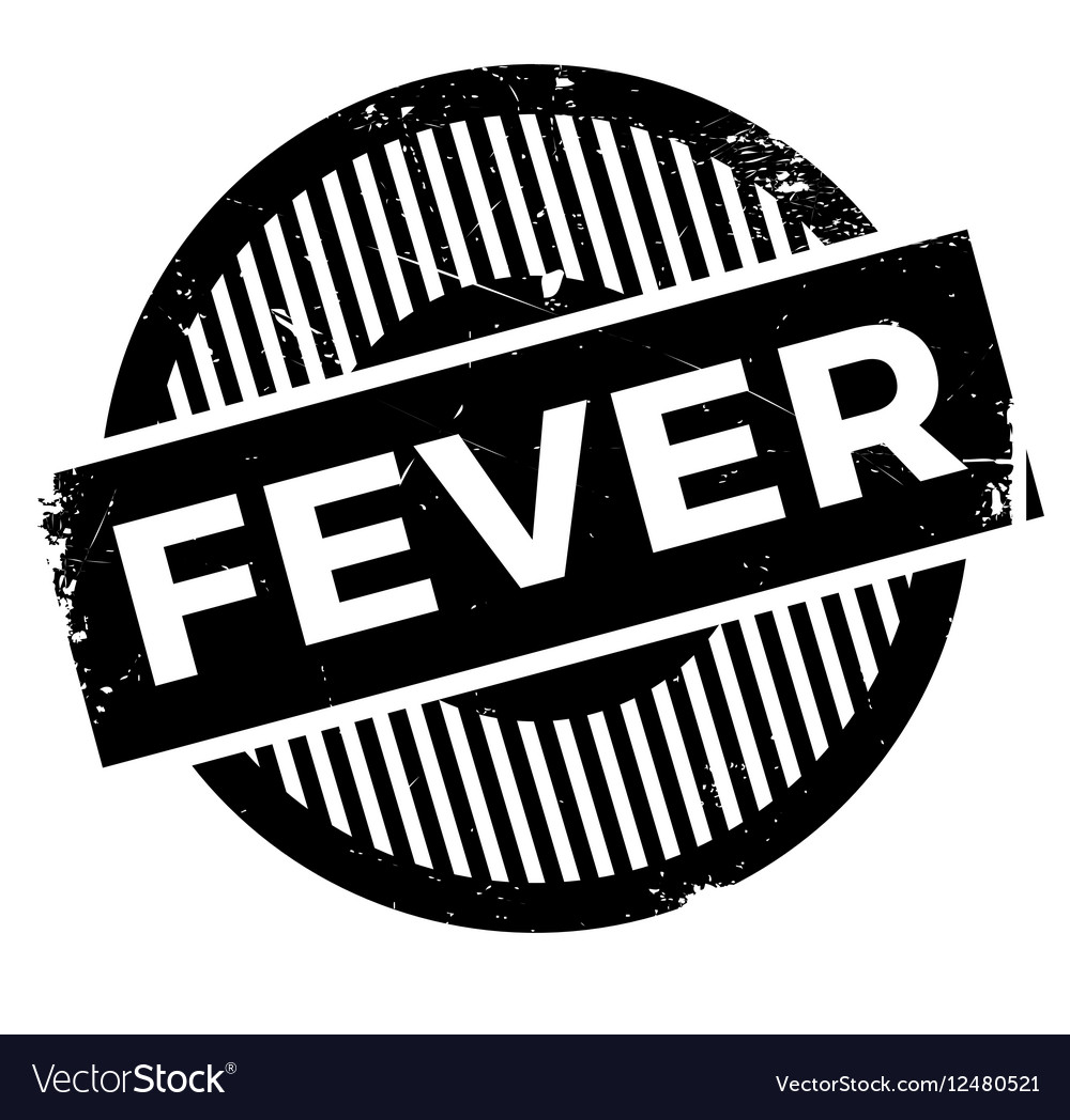 Fever rubber stamp Royalty Free Vector Image - VectorStock