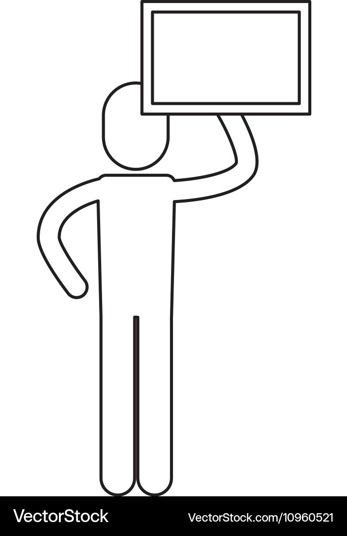 Pictograph with road sign design Royalty Free Vector Image