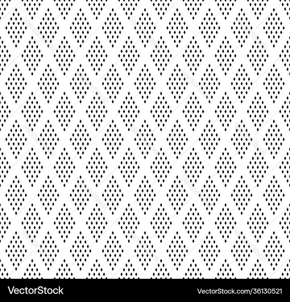 Seamless diamonds pattern Royalty Free Vector Image