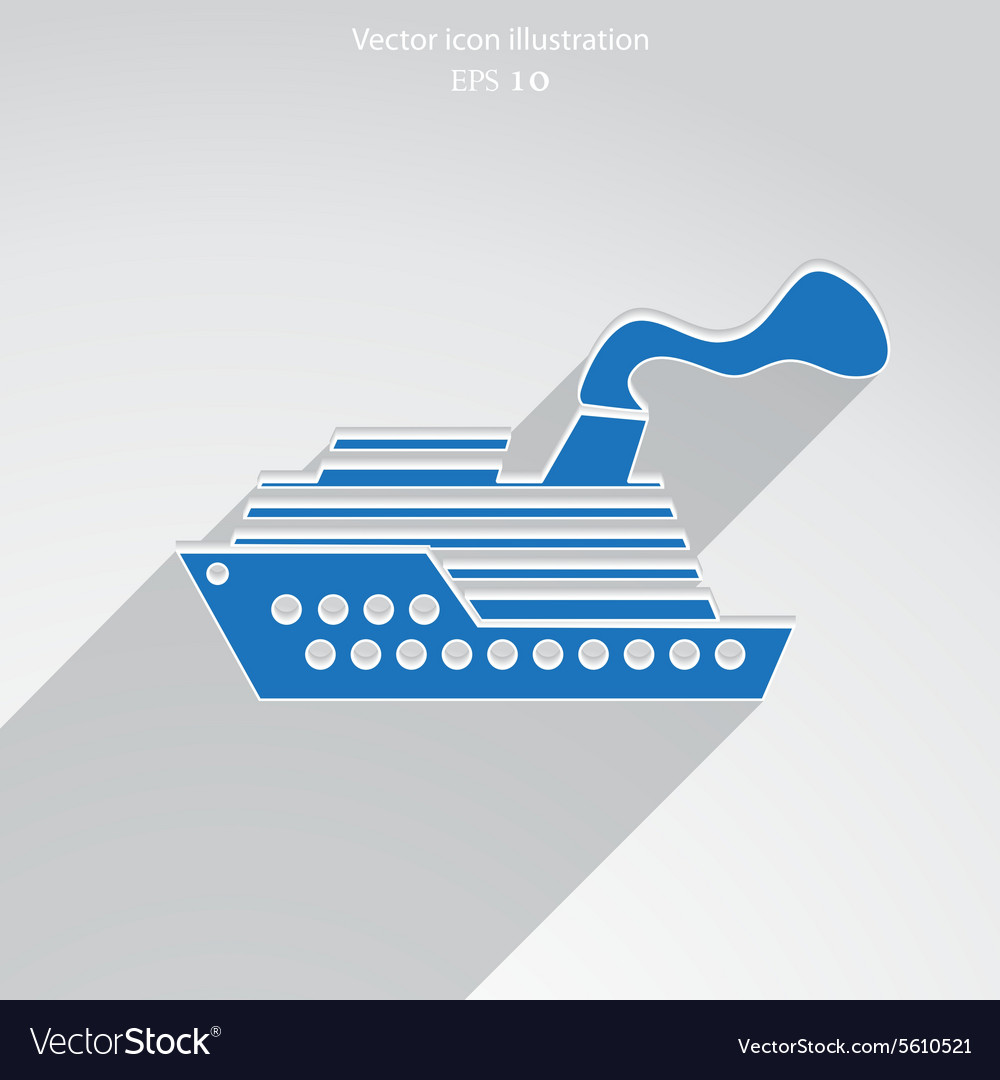 Ship icon Royalty Free Vector Image - VectorStock