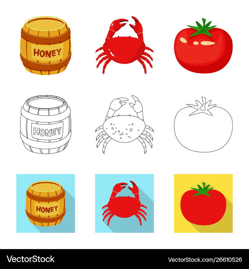 Design taste and product icon Royalty Free Vector Image