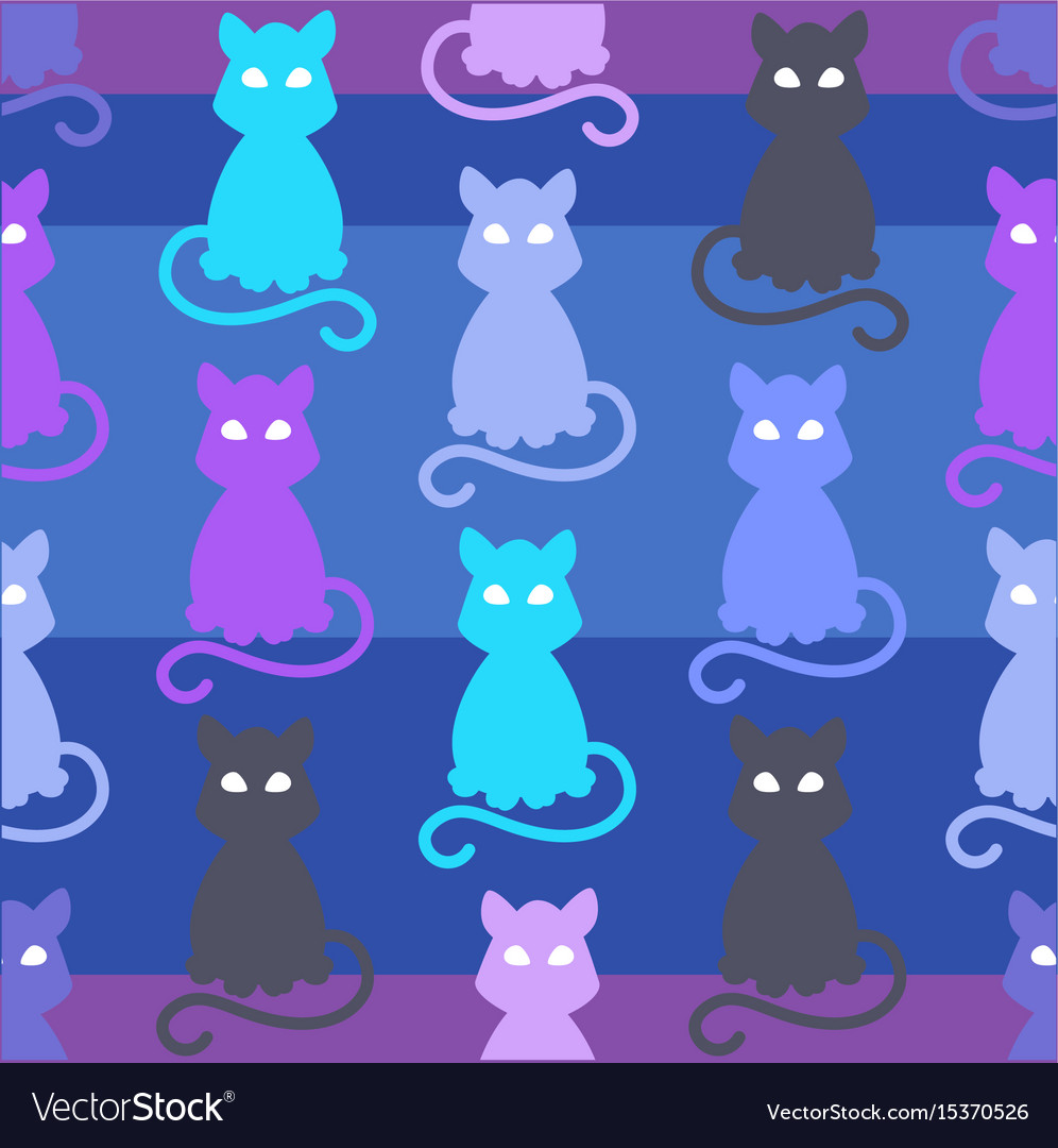 Light pets seamless pattern Royalty Free Vector Image