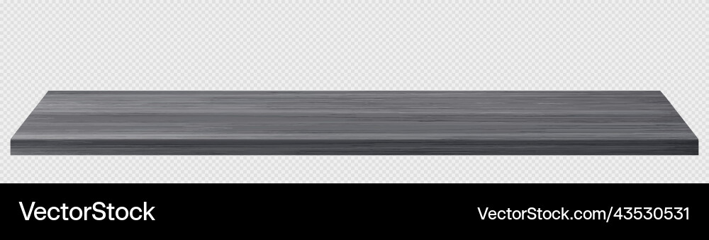 Wood table perspective view wooden desk surface Vector Image