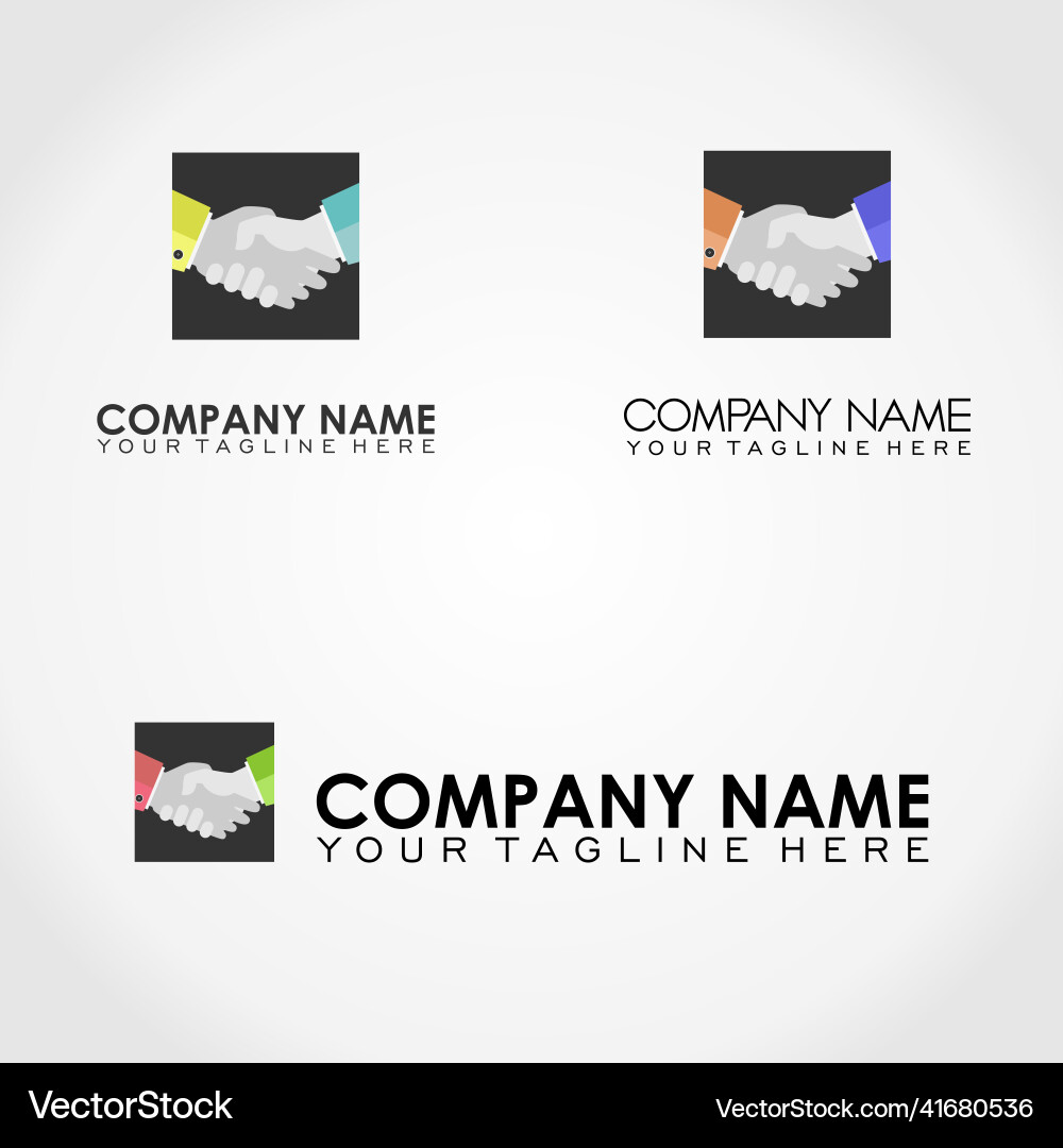 Handshake in intimacy and friendliness Royalty Free Vector