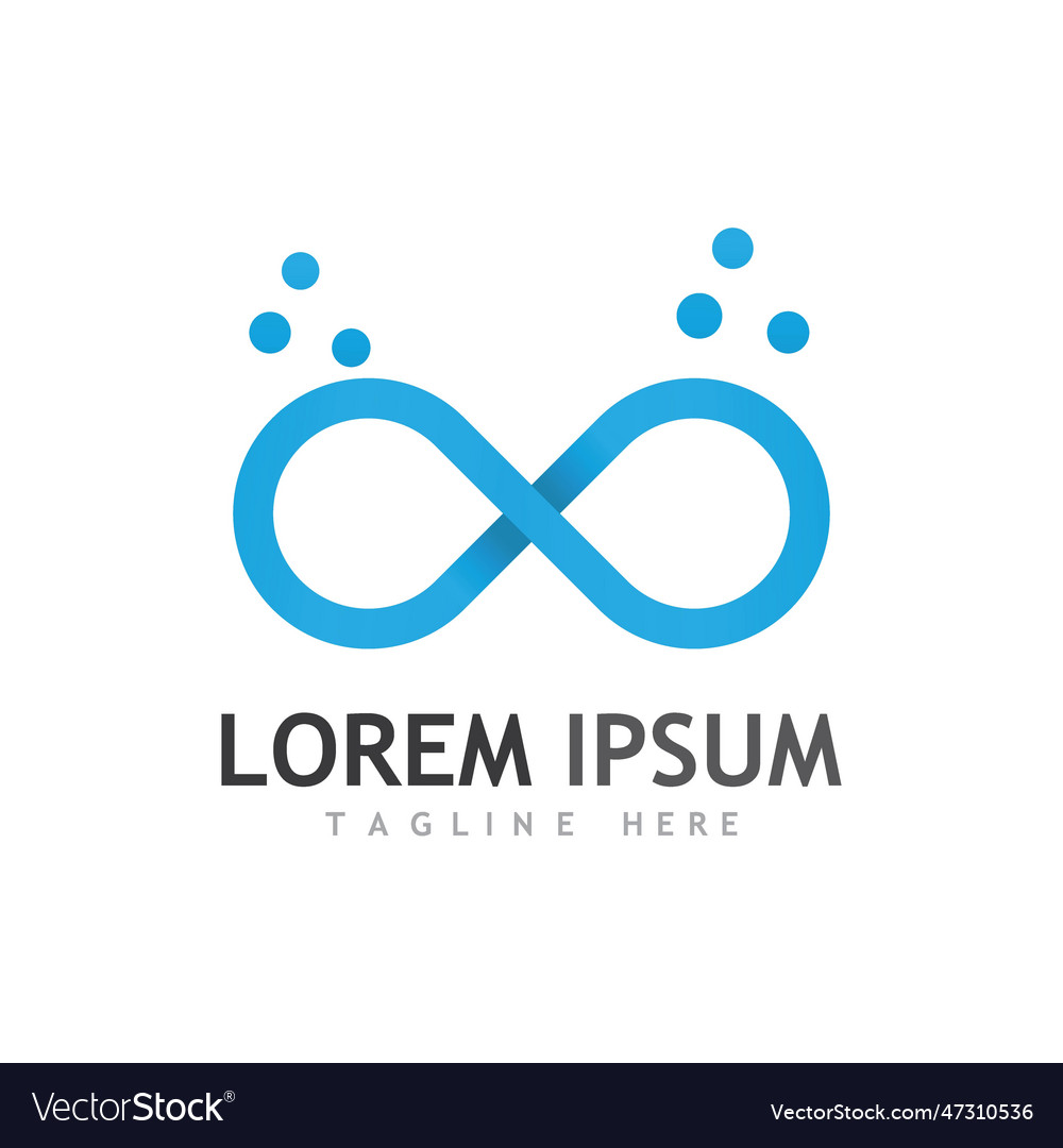 Infinity design Royalty Free Vector Image - VectorStock