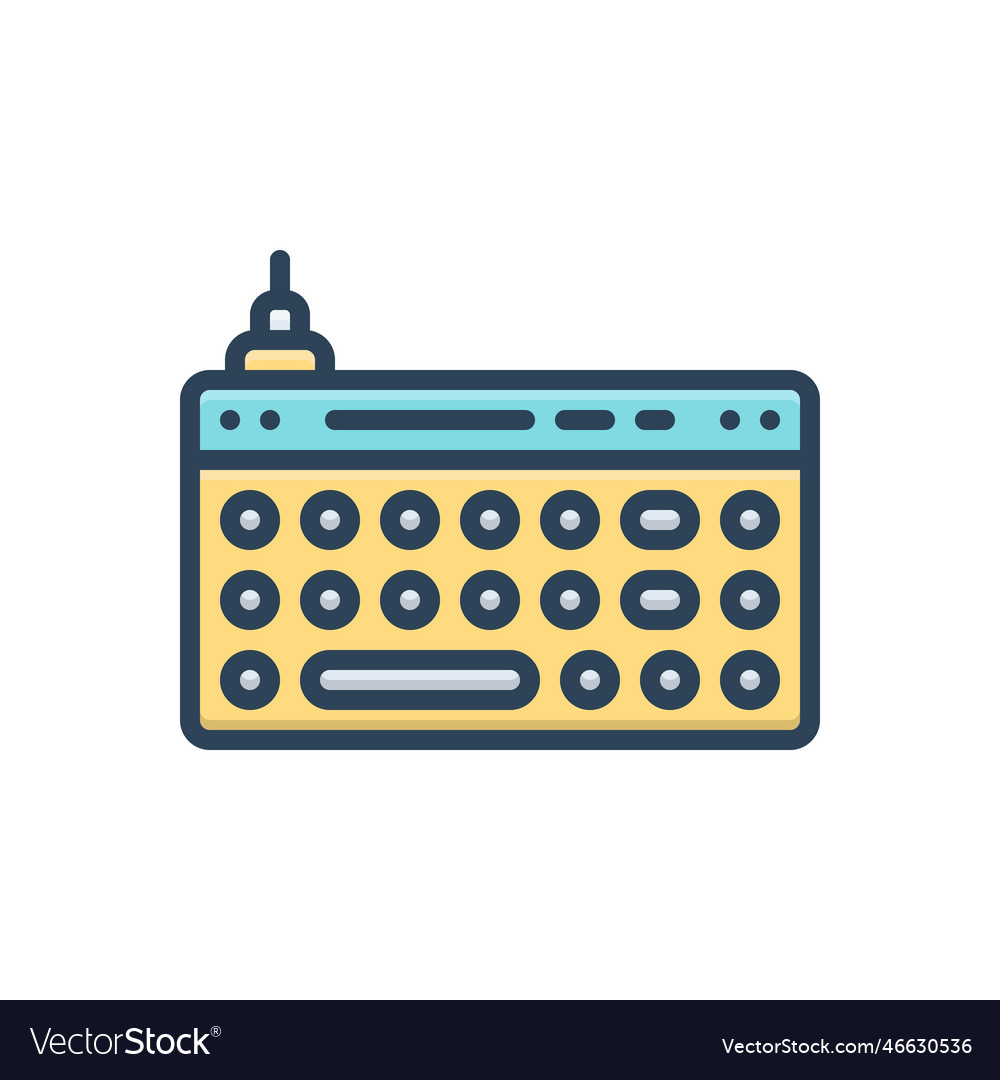 Keyboards Royalty Free Vector Image - VectorStock