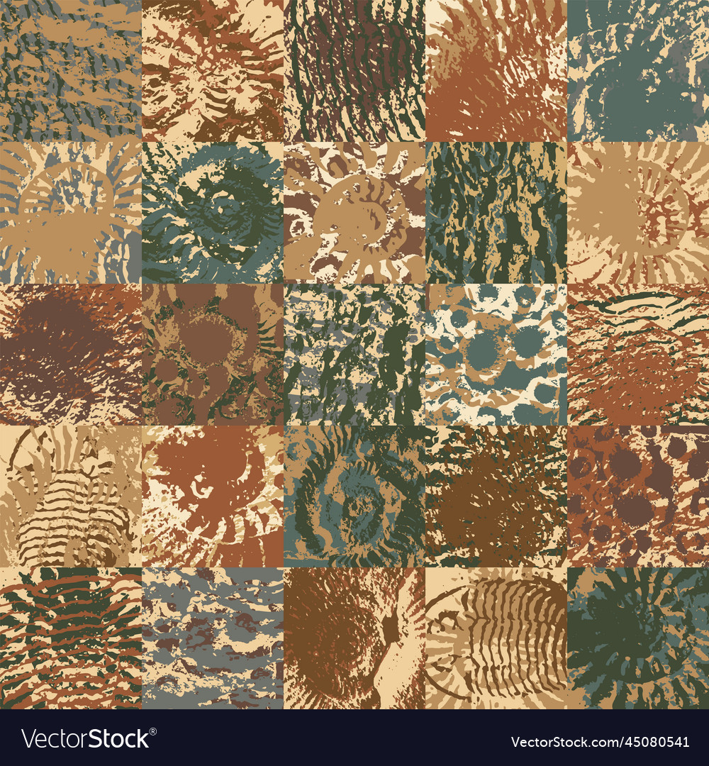 Abstract seamless pattern background with sea Vector Image