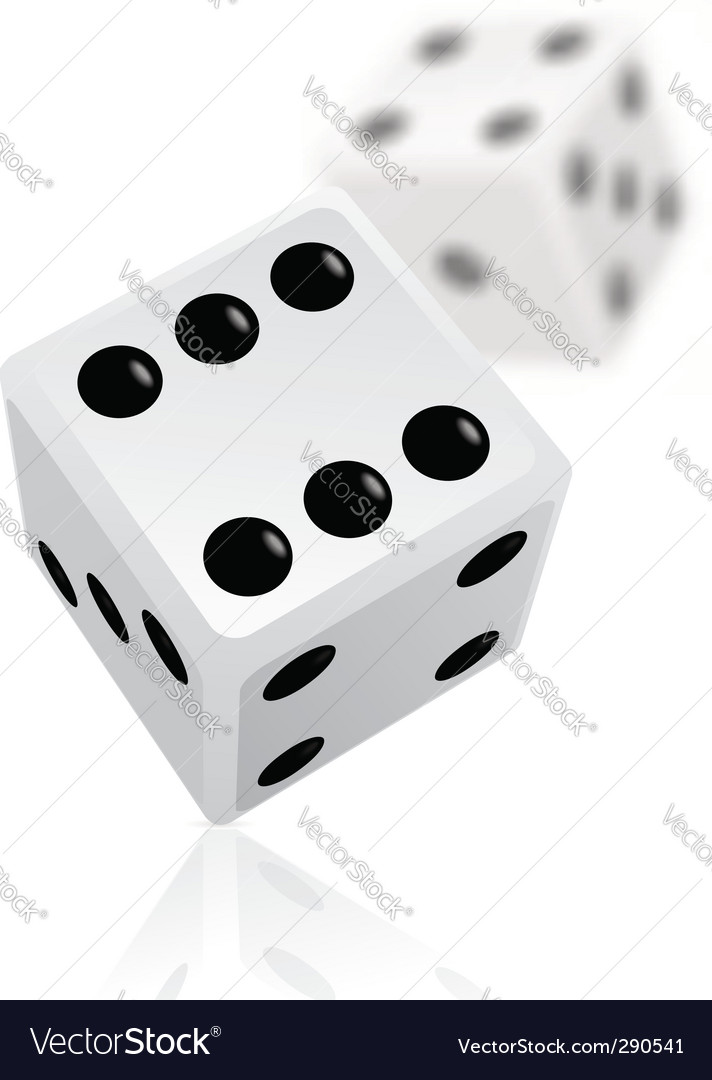 Dices Royalty Free Vector Image - VectorStock