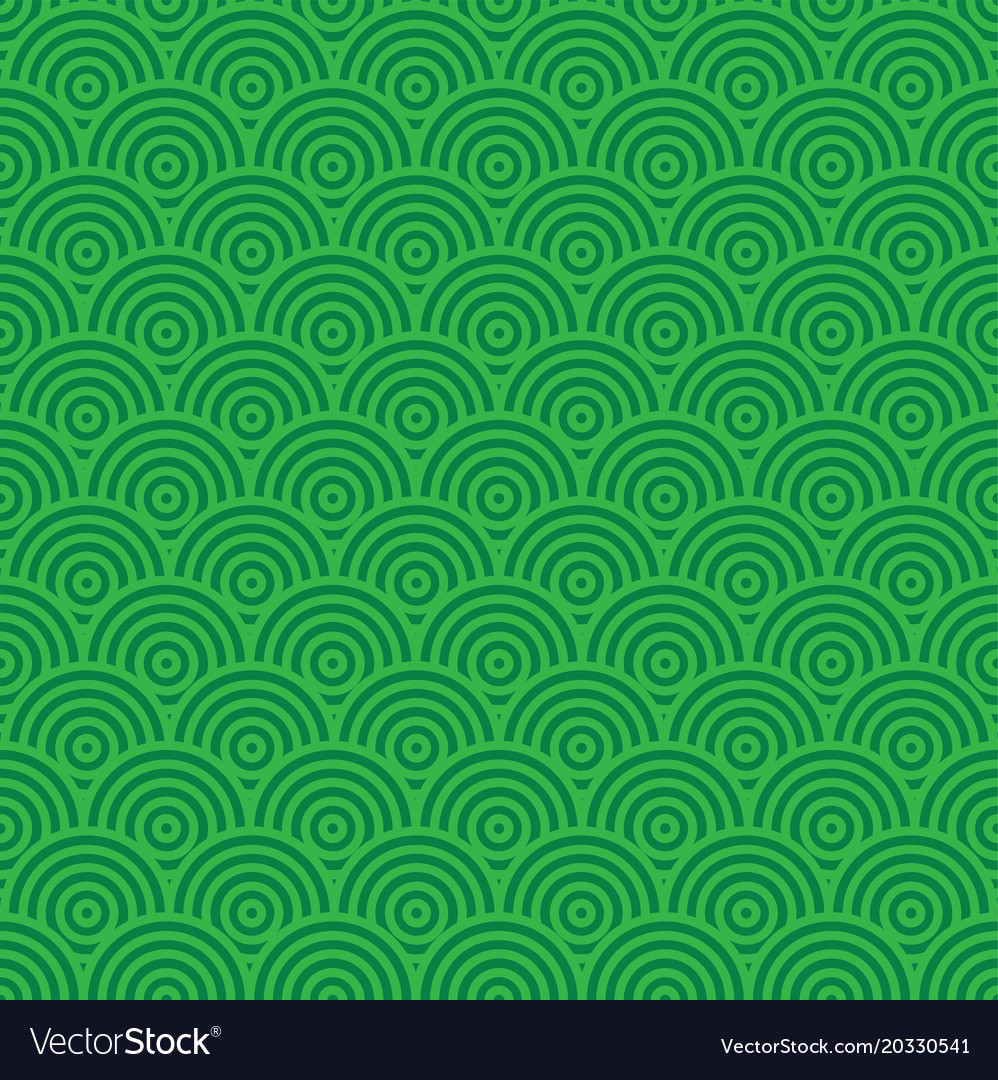 Green abstract seamless pattern Royalty Free Vector Image