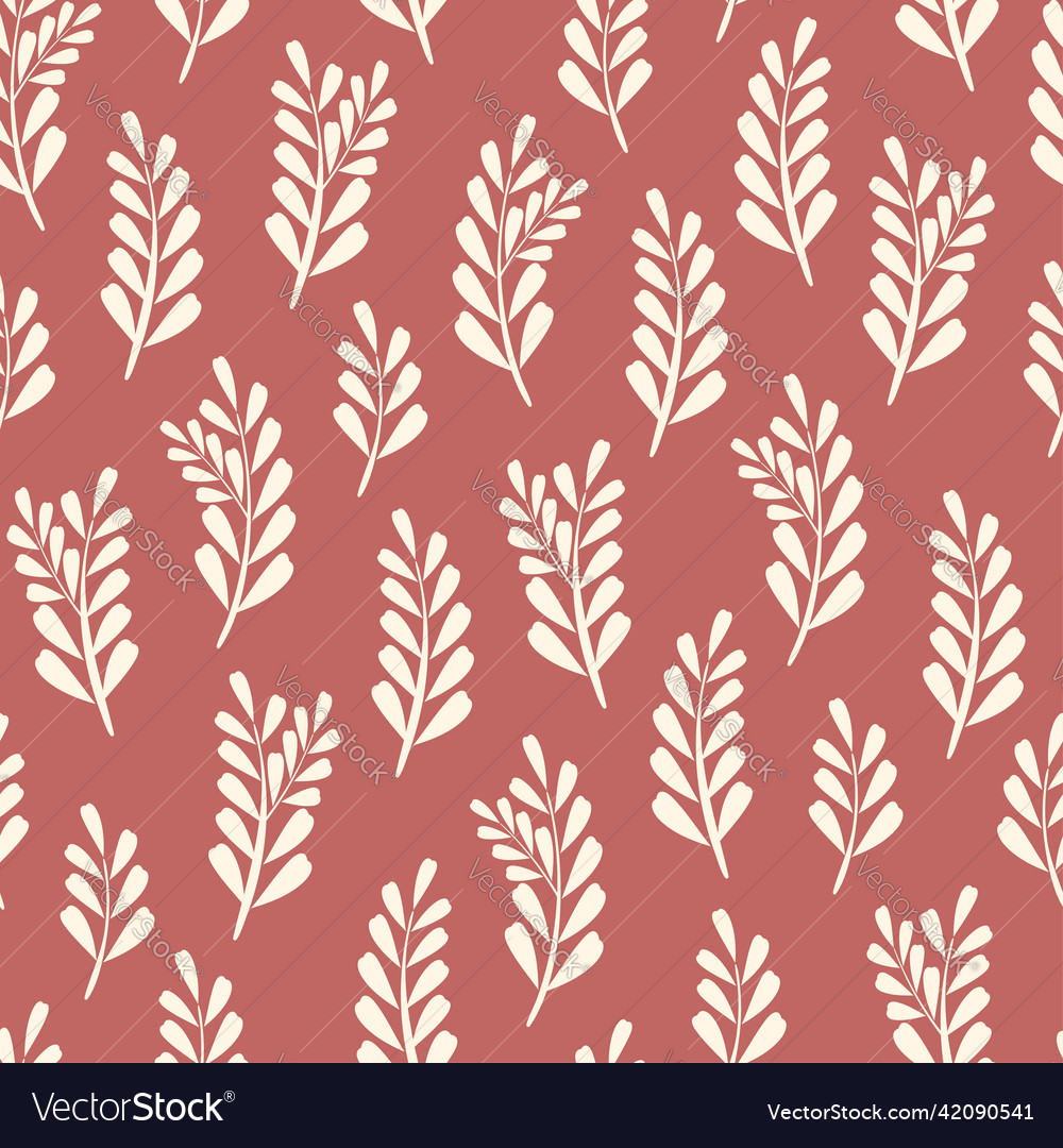 Twig pattern Royalty Free Vector Image - VectorStock