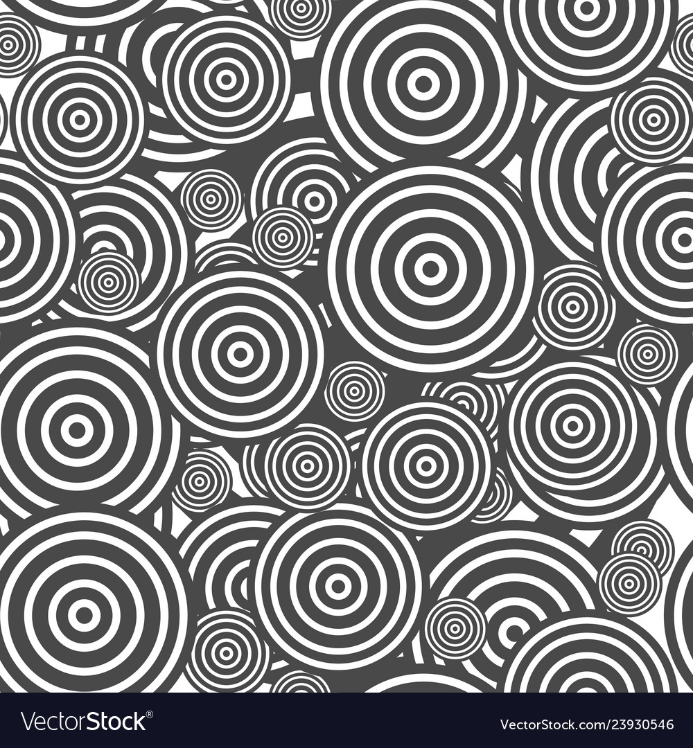 Circle seamless pattern seamless Royalty Free Vector Image