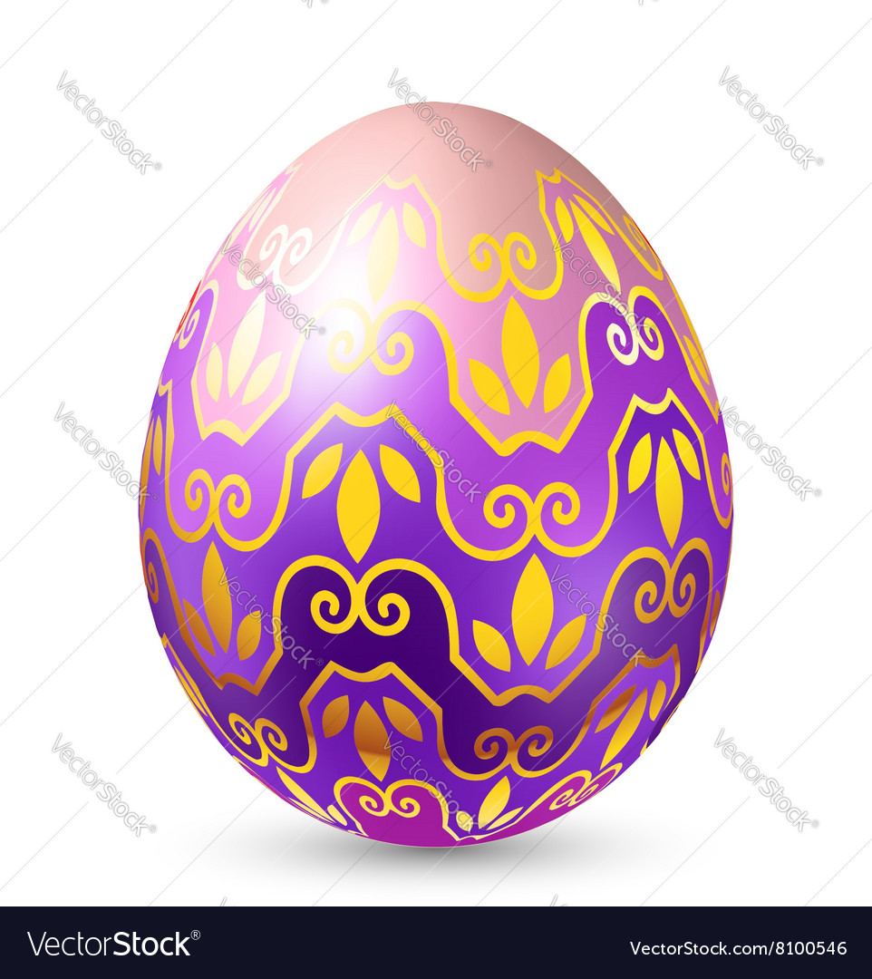 Easter egg Royalty Free Vector Image - VectorStock