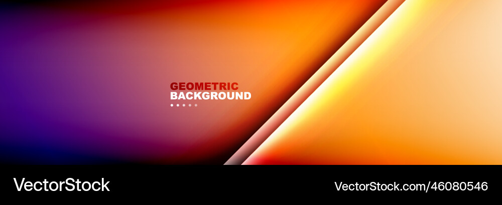 Shadow lines on gradient geometric abstract Vector Image