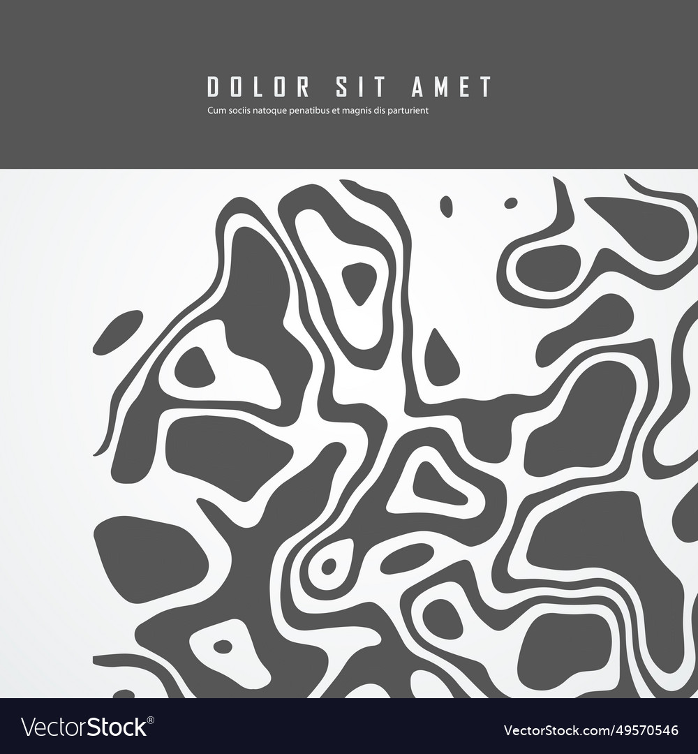 Topographic map patterns abstract pattern Vector Image