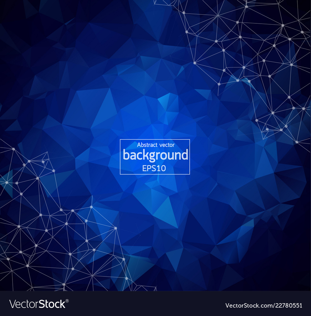 Abstract polygonal linear digital texture pattern Vector Image