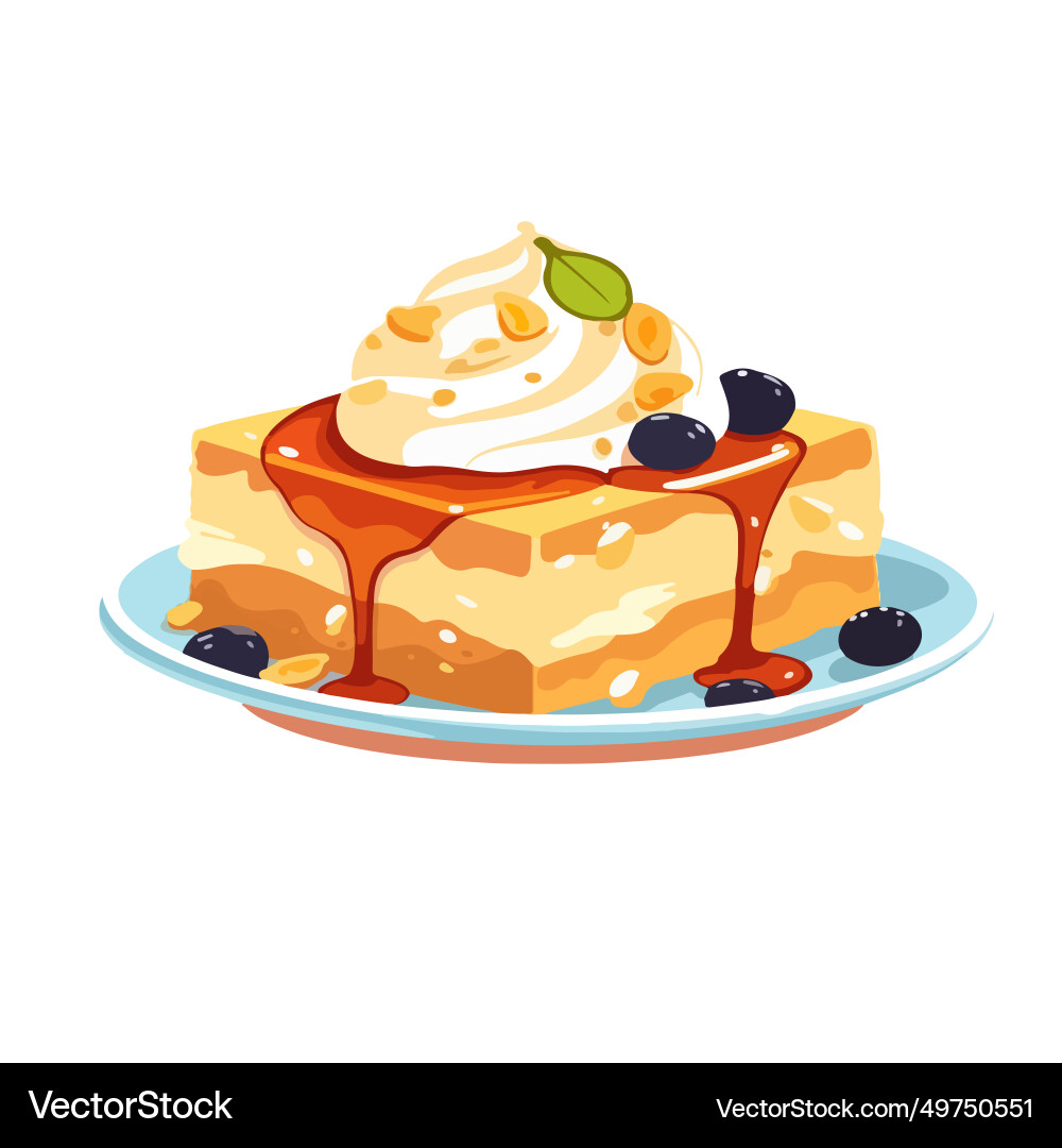 Kashata tanzanian peanut brittle traditionally Vector Image
