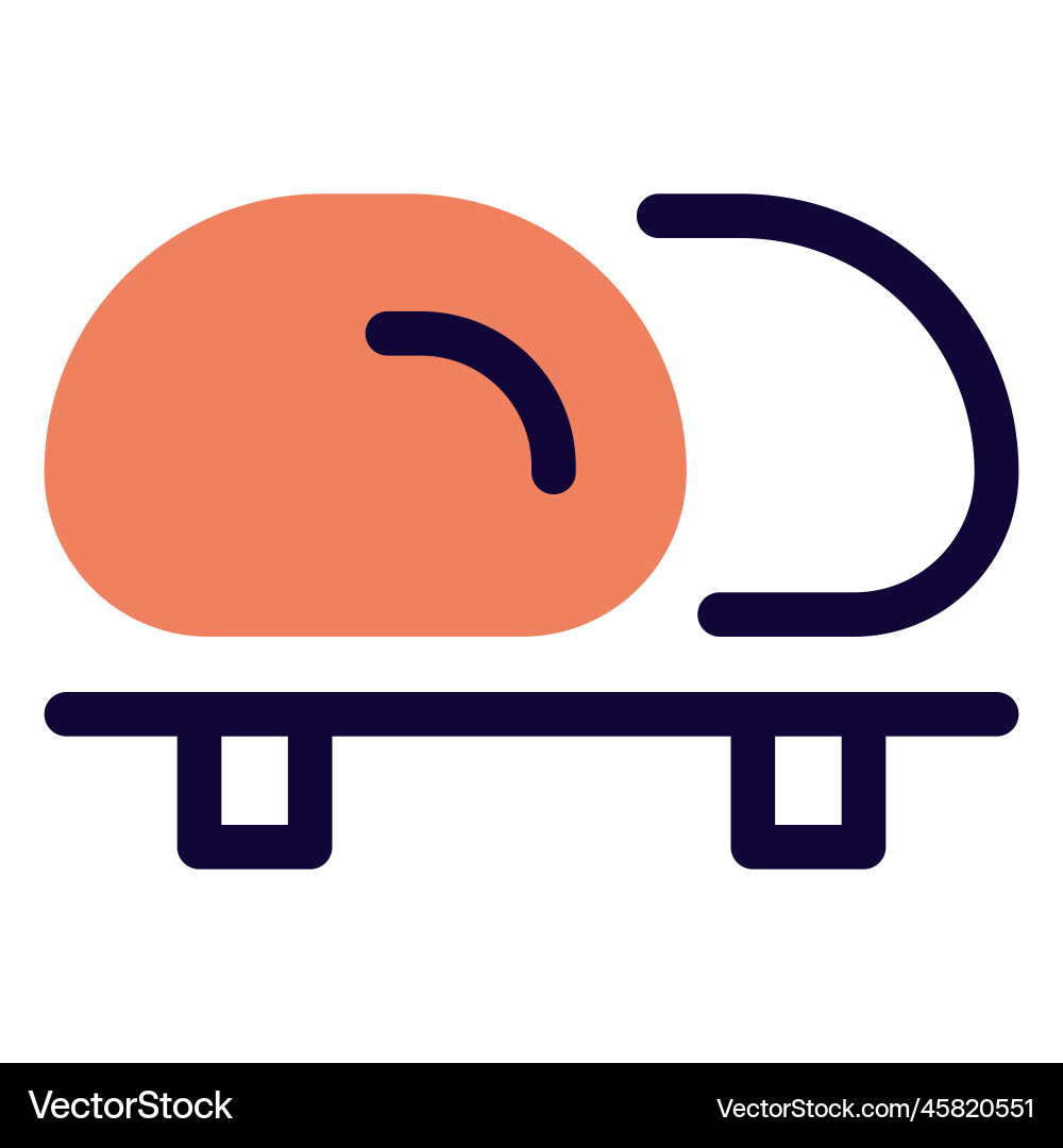 Mochi rice cake served on a tray Royalty Free Vector Image