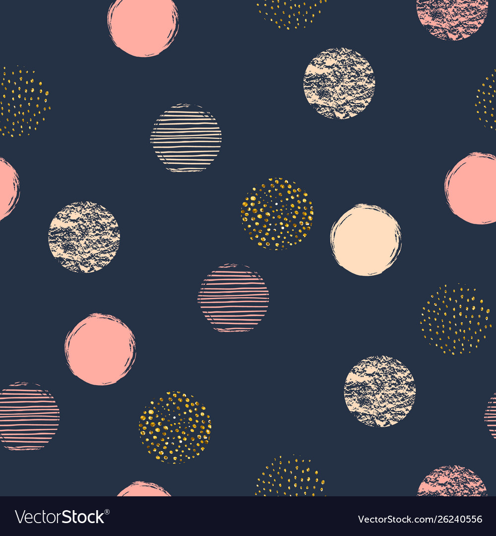 Abstract geometric seamless repeat pattern Vector Image