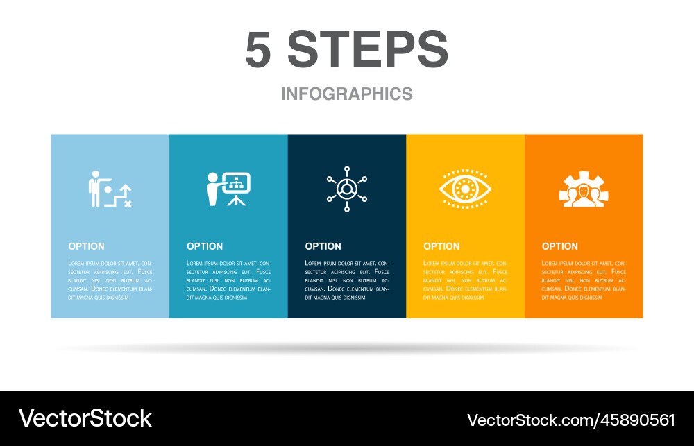 Business strategy planning model Royalty Free Vector Image