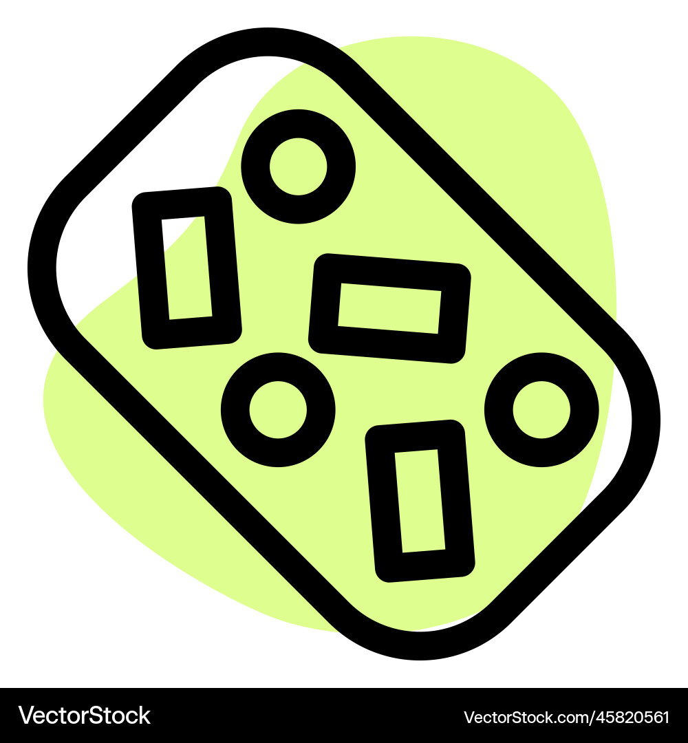 Mollete open-faced sandwich spanish cuisine Vector Image