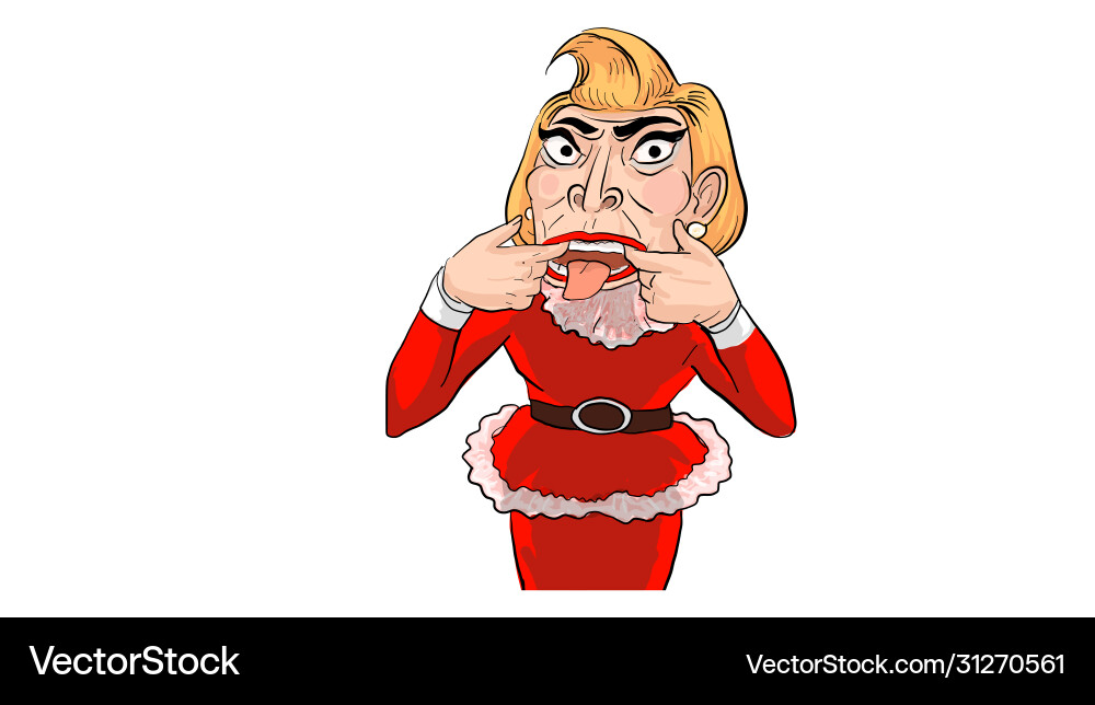 Woman action drawing doodle drawing Royalty Free Vector