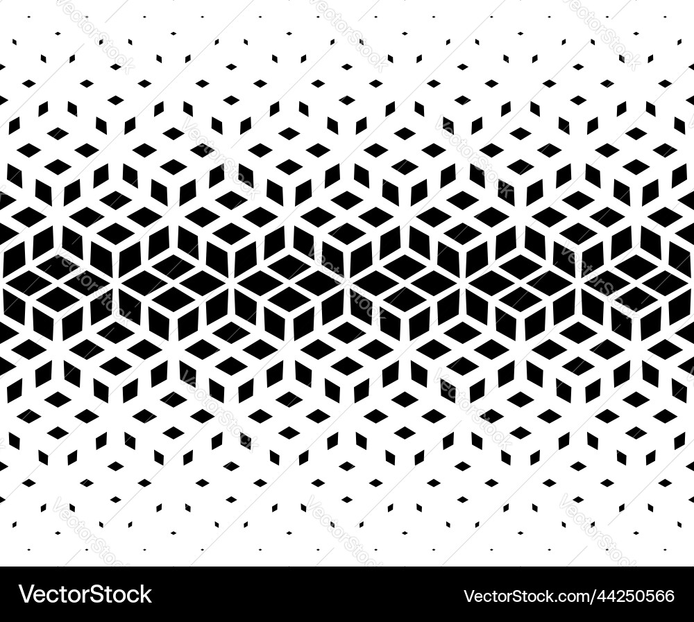 Geometric pattern of black figures on a white Vector Image