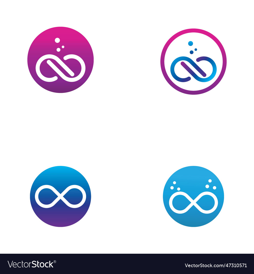 Infinity design Royalty Free Vector Image - VectorStock