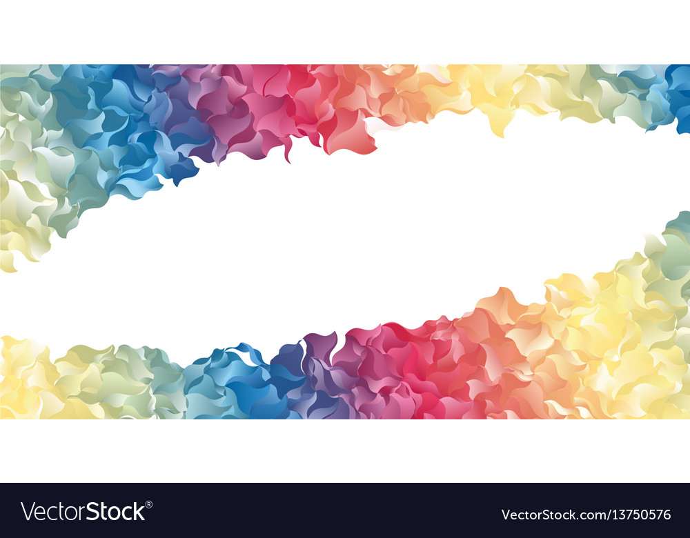 Color abstract frame Royalty Free Vector Image