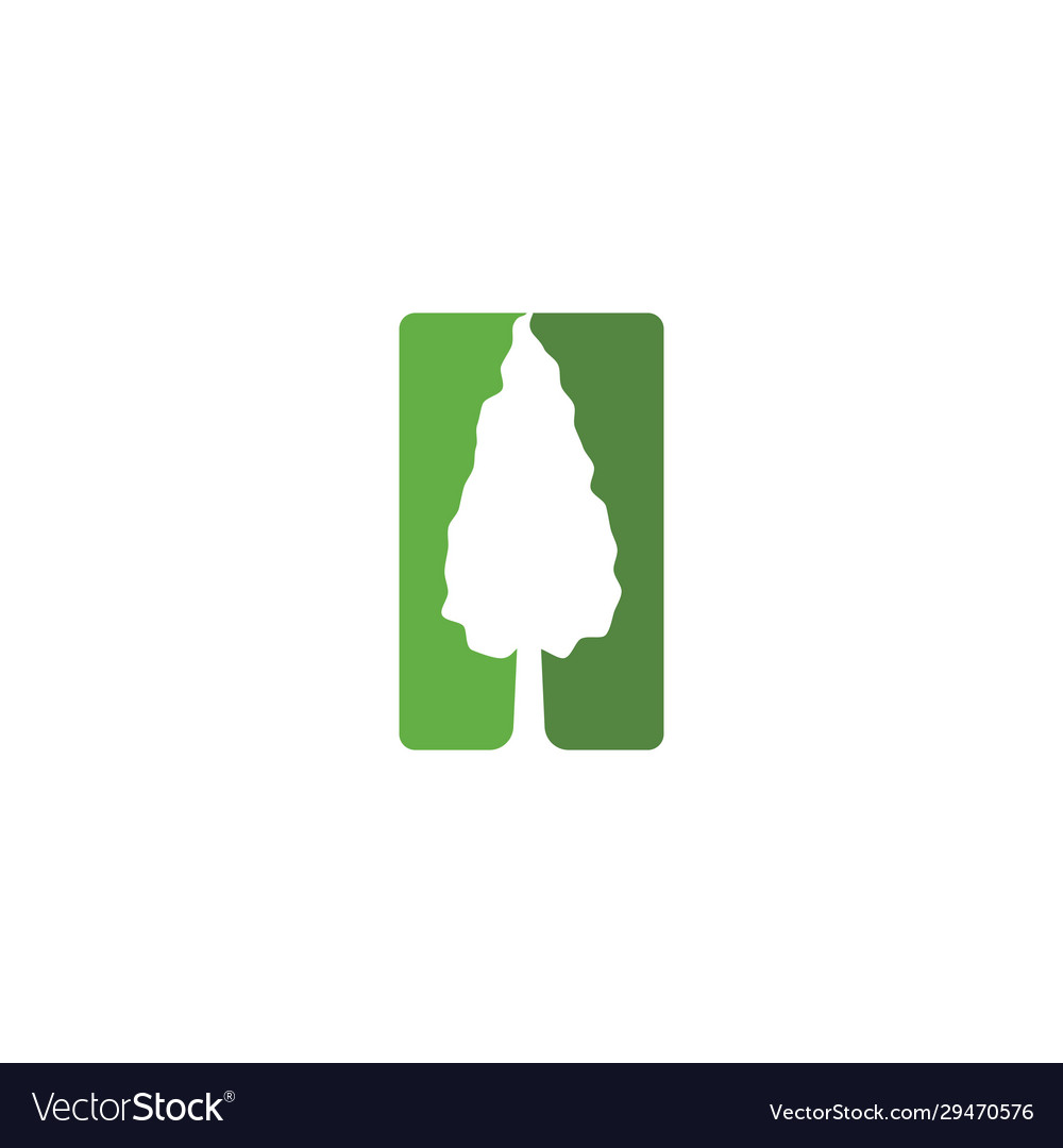 Pine tree logo Royalty Free Vector Image - VectorStock