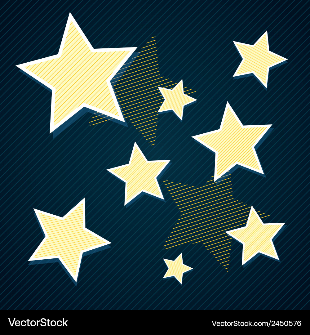 Stars icons and concepts Royalty Free Vector Image
