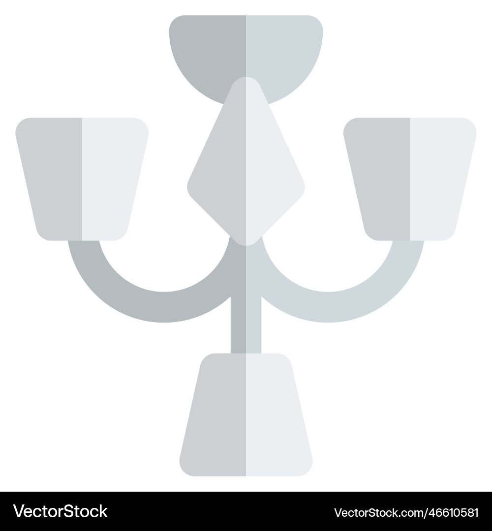 A chandelier or light fixture Royalty Free Vector Image