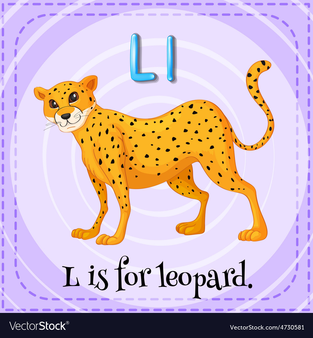 Leopard Royalty Free Vector Image - VectorStock