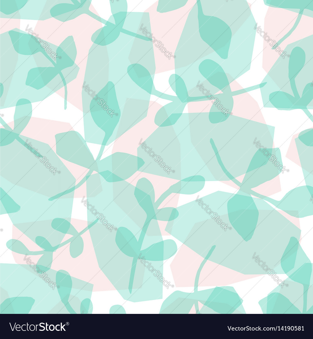 Seamless branches pattern Royalty Free Vector Image