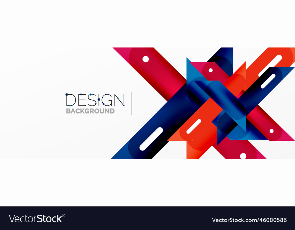 Background overlapping lines dynamic lines Vector Image