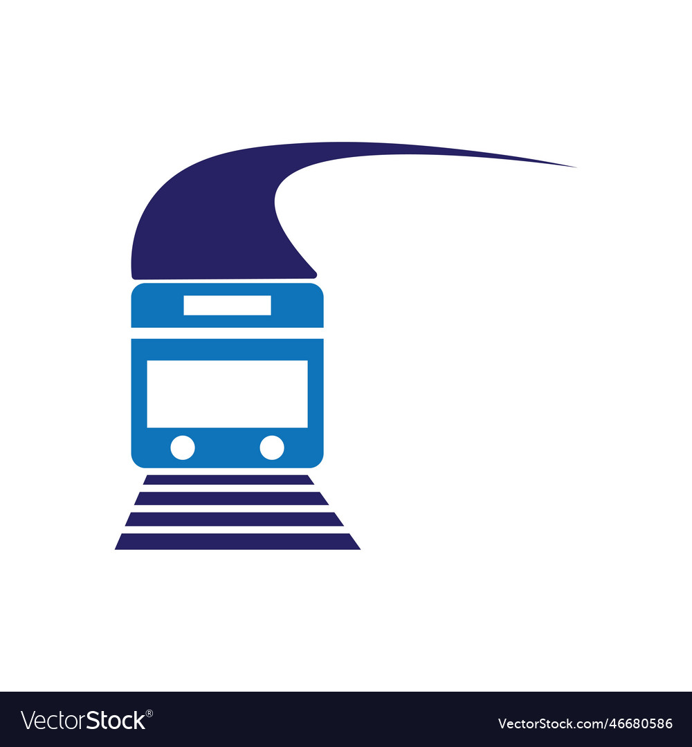 Train logo Royalty Free Vector Image - VectorStock