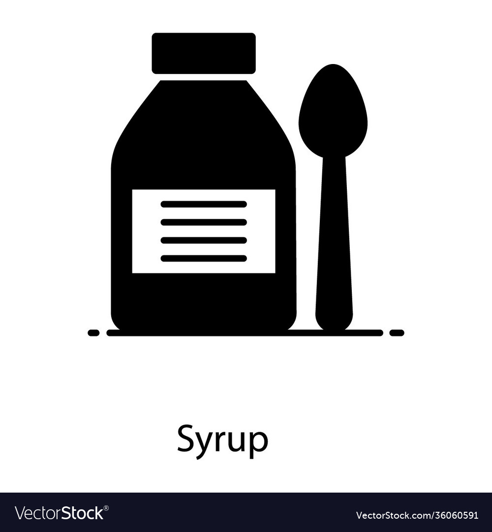 Syrup Royalty Free Vector Image - VectorStock