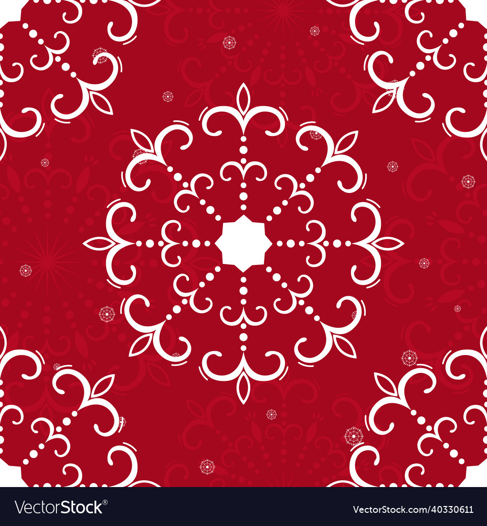 Hand drawn beautiful seamless pattern of openwork Vector Image