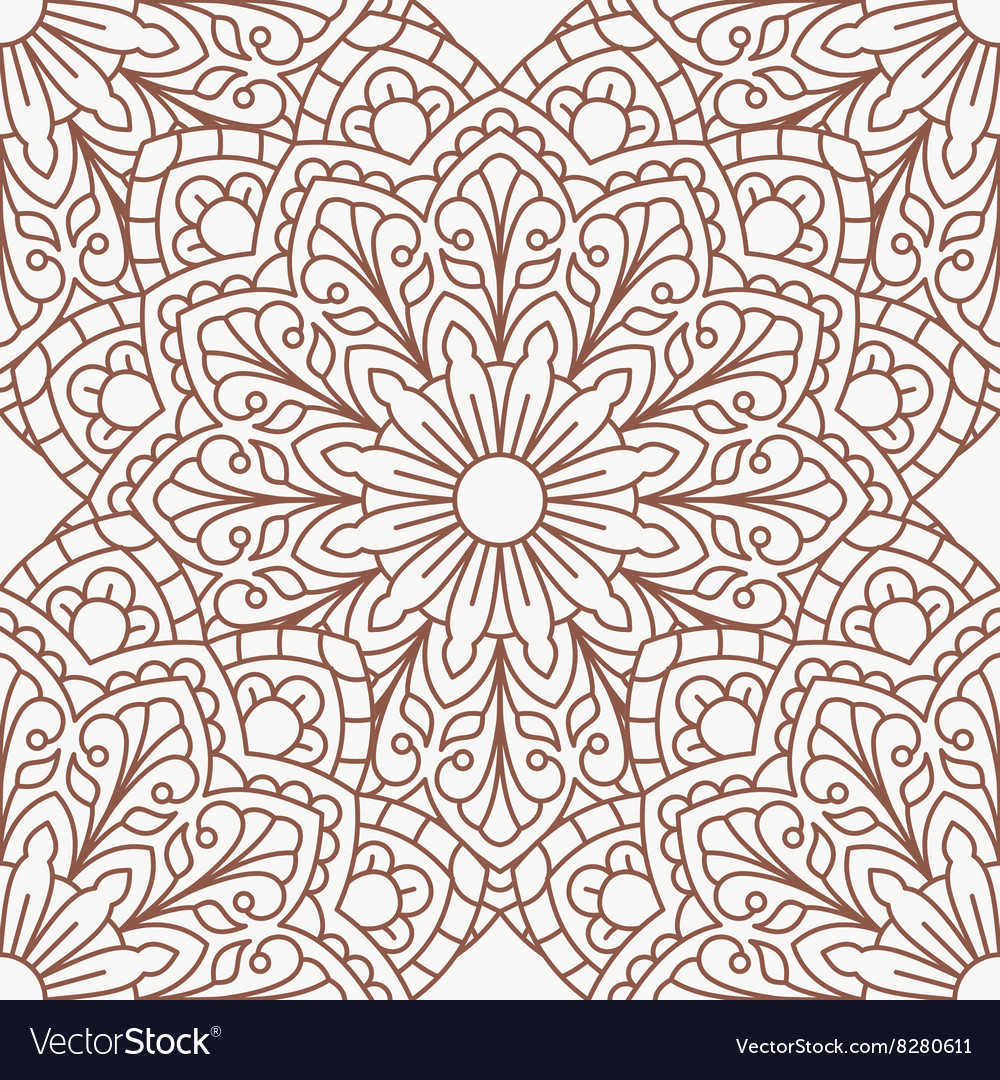 Seamless oriental pattern Royalty Free Vector Image