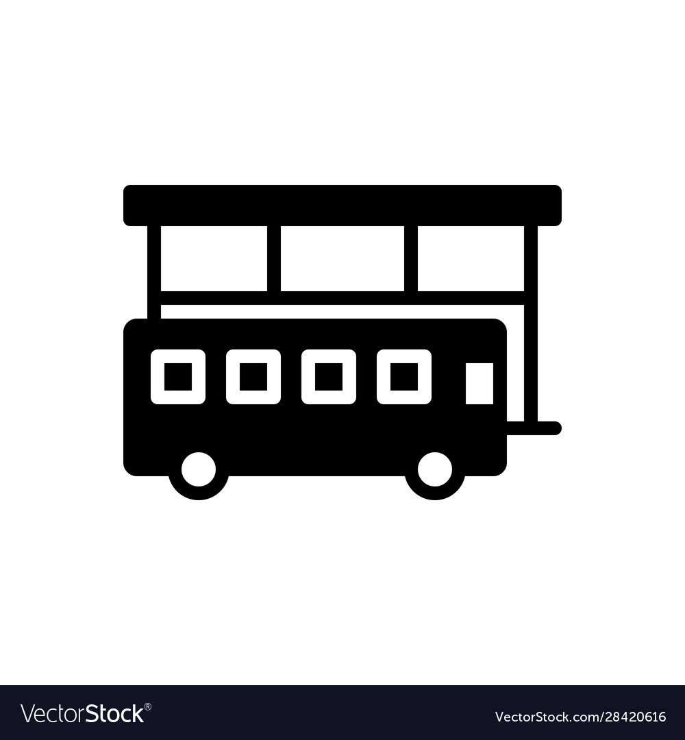 Bus stop Royalty Free Vector Image - VectorStock