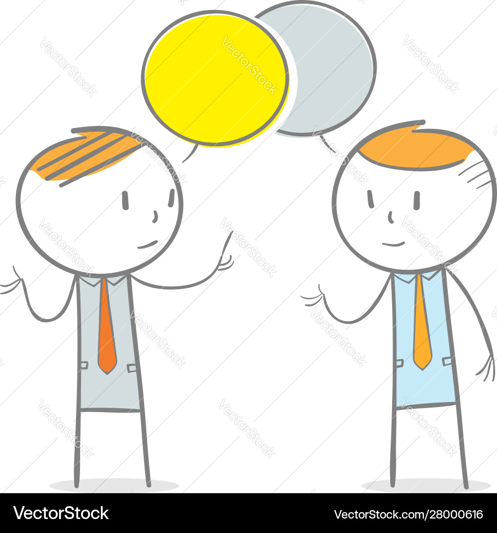 Conversation Royalty Free Vector Image - VectorStock