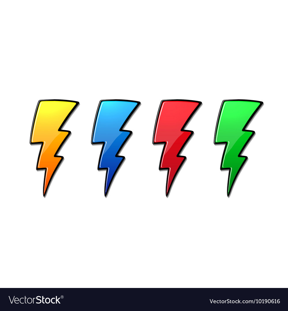 Lightning Royalty Free Vector Image - VectorStock